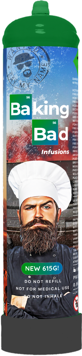 New for 2024 Baking Bad 615g N2O Cannister – QuickWhipChargers